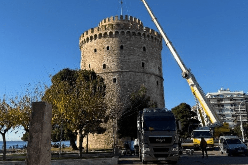 Ο Λευκός Πύργος βάζει τα γιορτινά του - Ετοιμάζεται φαντασμαγορική ...